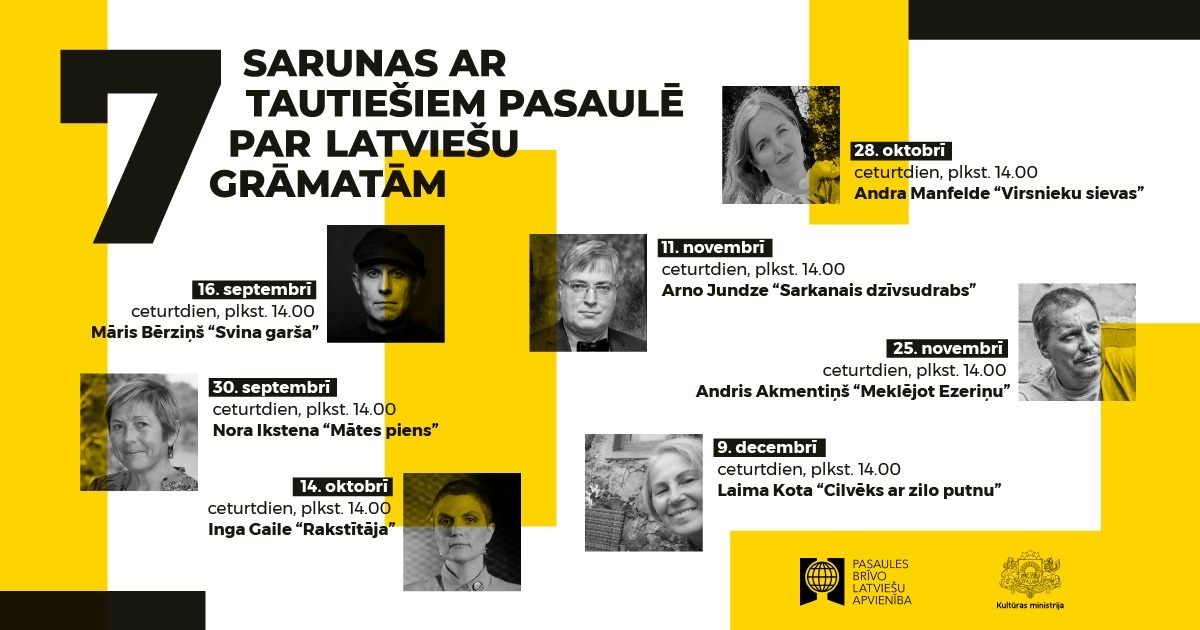 PBLA aicina uz septiņām sarunām par latviešu grāmatām - Pasaules brīvo ...